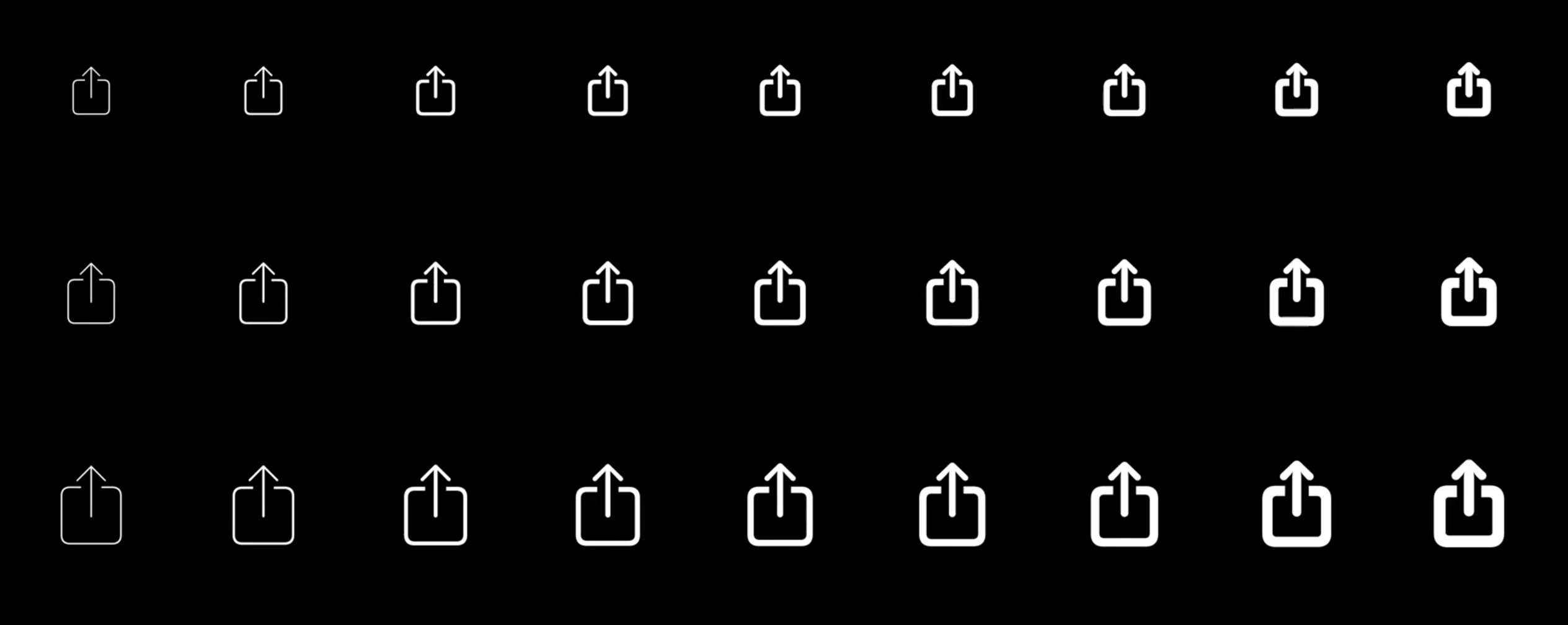 SF Symbols 3 使用指南 - 溪云初起日沉阁